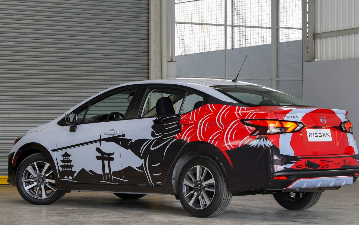 NISSAN APRESENTA VERSA SR 2025 CUSTOMIZADO COM A PINTURA GANHADORA DO ...